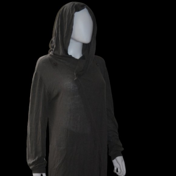 Rick Owens | Sweaters | Nwt Rick Owens Darkdust Hooded Cyclops Cardigan ...